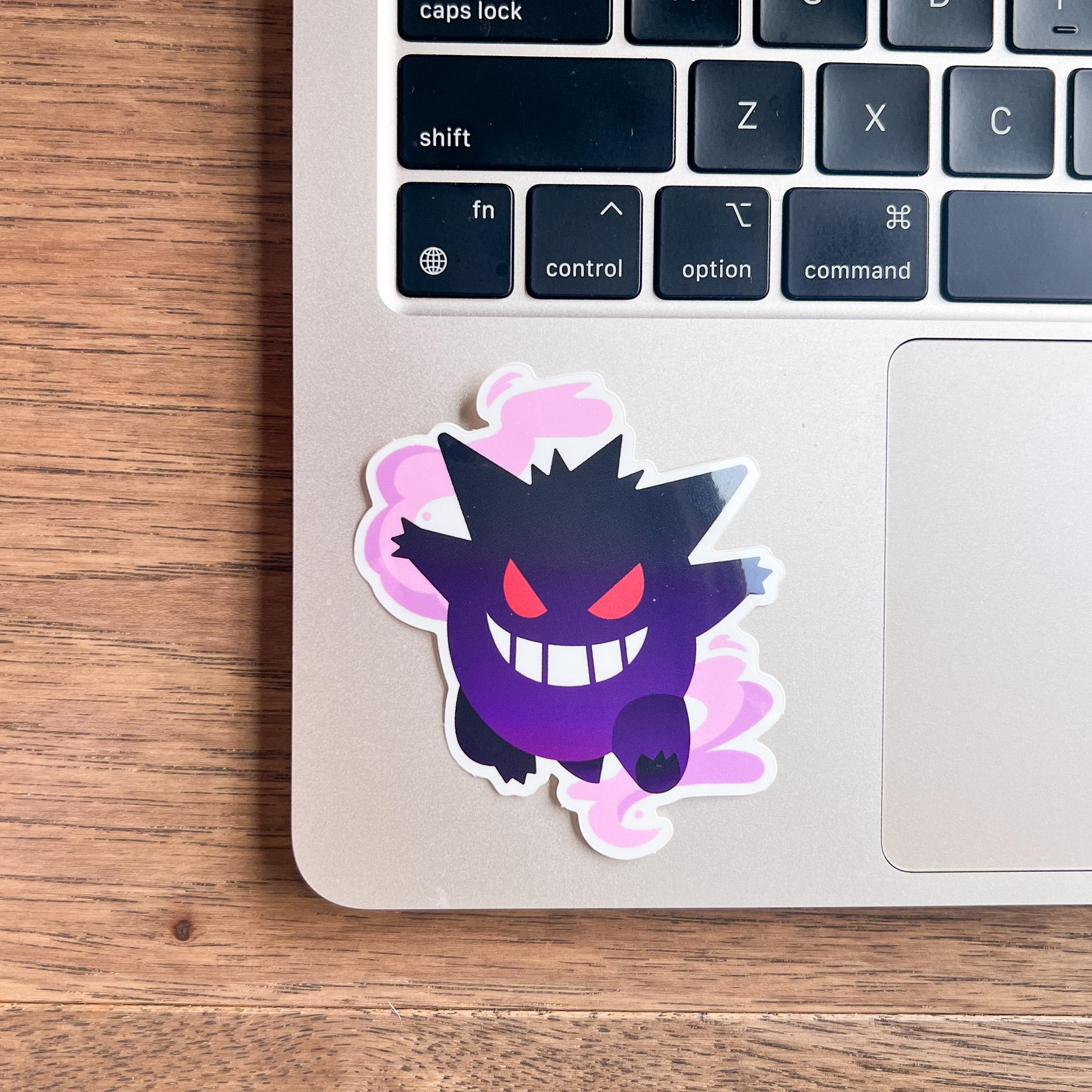 Gengar Sticker | Ghost Anime Decals, Haunter Gastly Poison Ghost Type ...