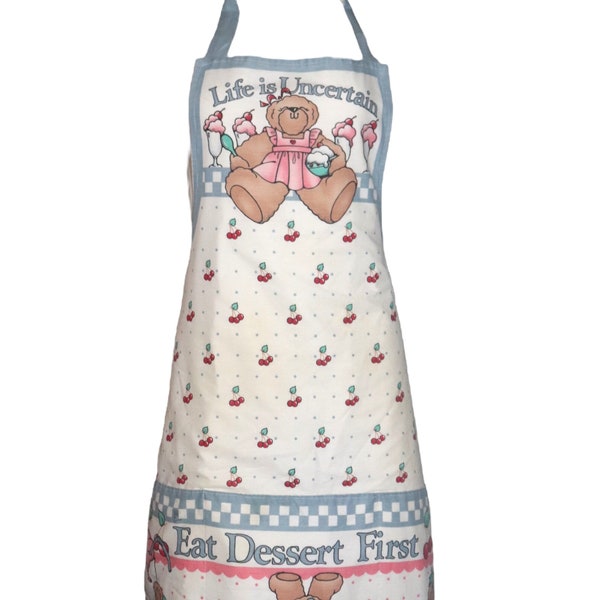 Teddy Bear Apron - Etsy