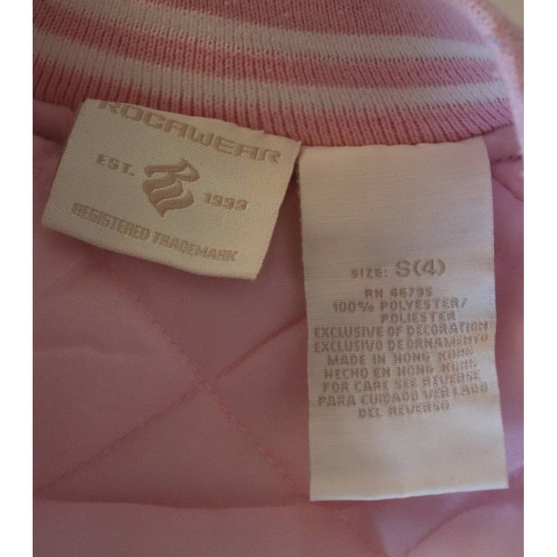 Rocawear Girls Vintage Satin Bomber Jacket Size 4 - Etsy