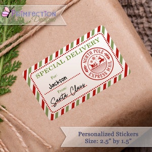 Christmas Labels - Etsy