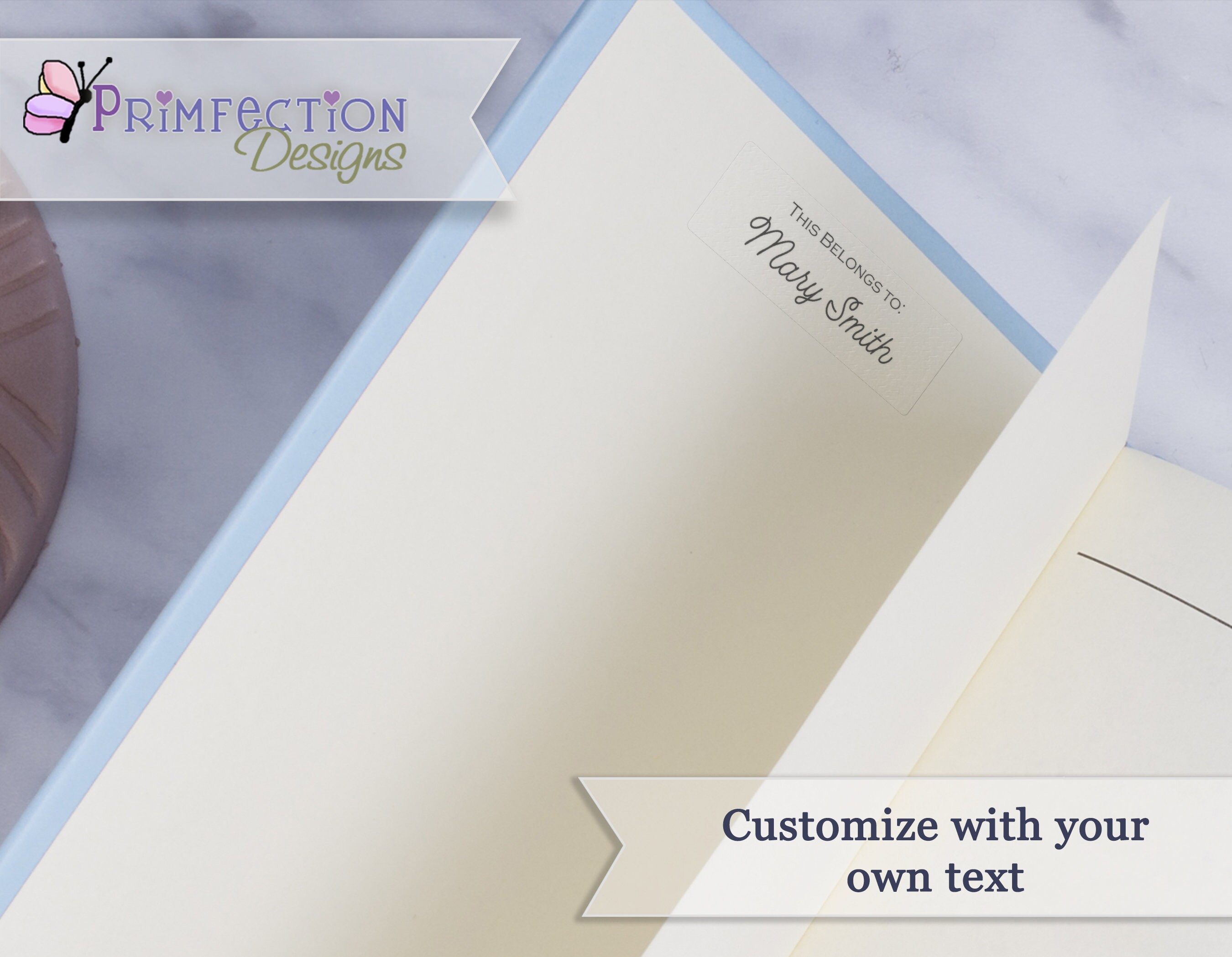 Personalized Teacher Book Labels, Custom Library Stickers - Etsy