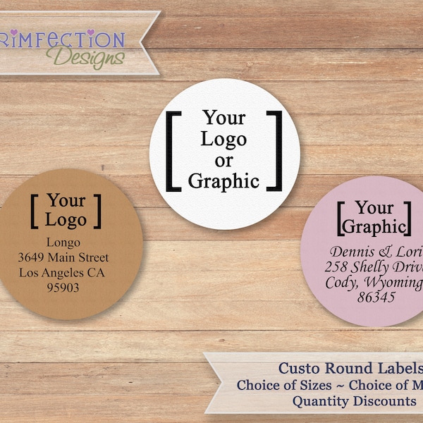 2 Inch Custom Round Stickers - Etsy