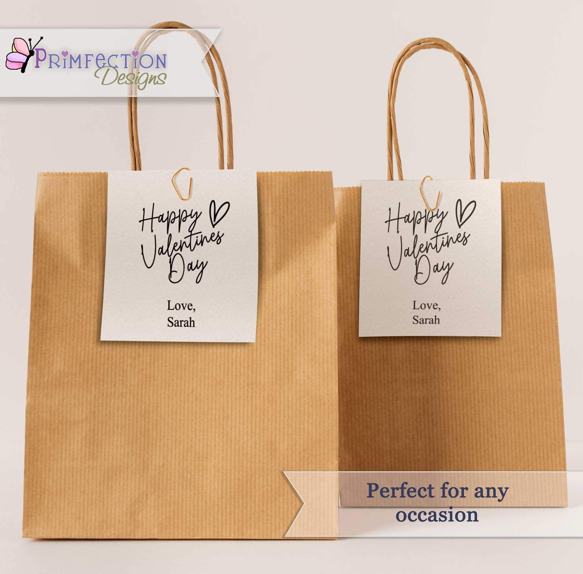 Editable Square Gift Tag Instant Download, Minimalist Round Tag ...