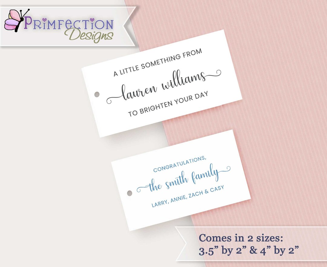 Fully Editable Gift Tags Instant Download, All Occasion Gift Tags ...