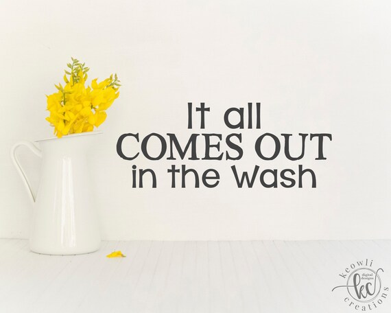 PNG Download Silhouette It all comes out in the wash SVG Cut File ...