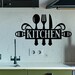 Metal Kitchen Sign Decor Kitchen Wall Decor Kitchen Wall Art - Etsy
