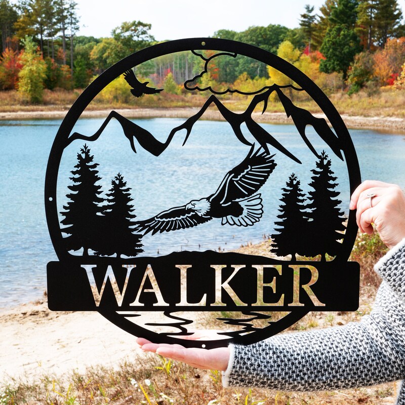 Metal Hawk Wall Art - Etsy