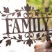 Metal Family Sign Metal Family Wall Decor Family Wall Art - Etsy