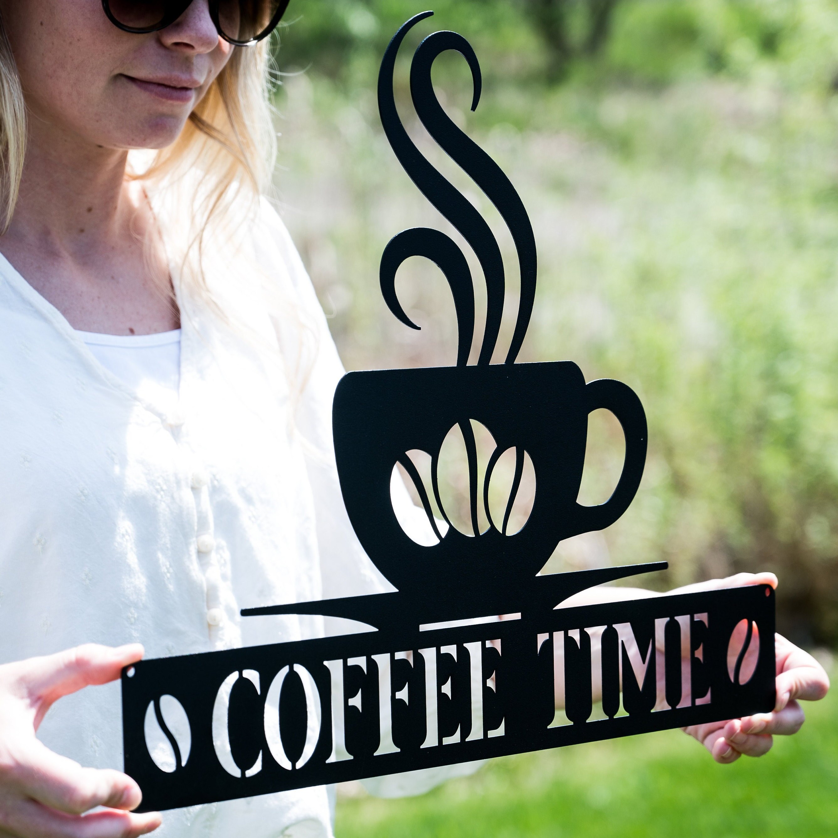 Coffee Sign Metal Coffee Sign for Kitchen Coffee Sign Decor - Etsy Canada