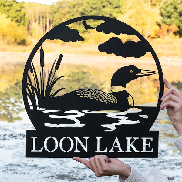 Wildlife Loon Signs - Etsy