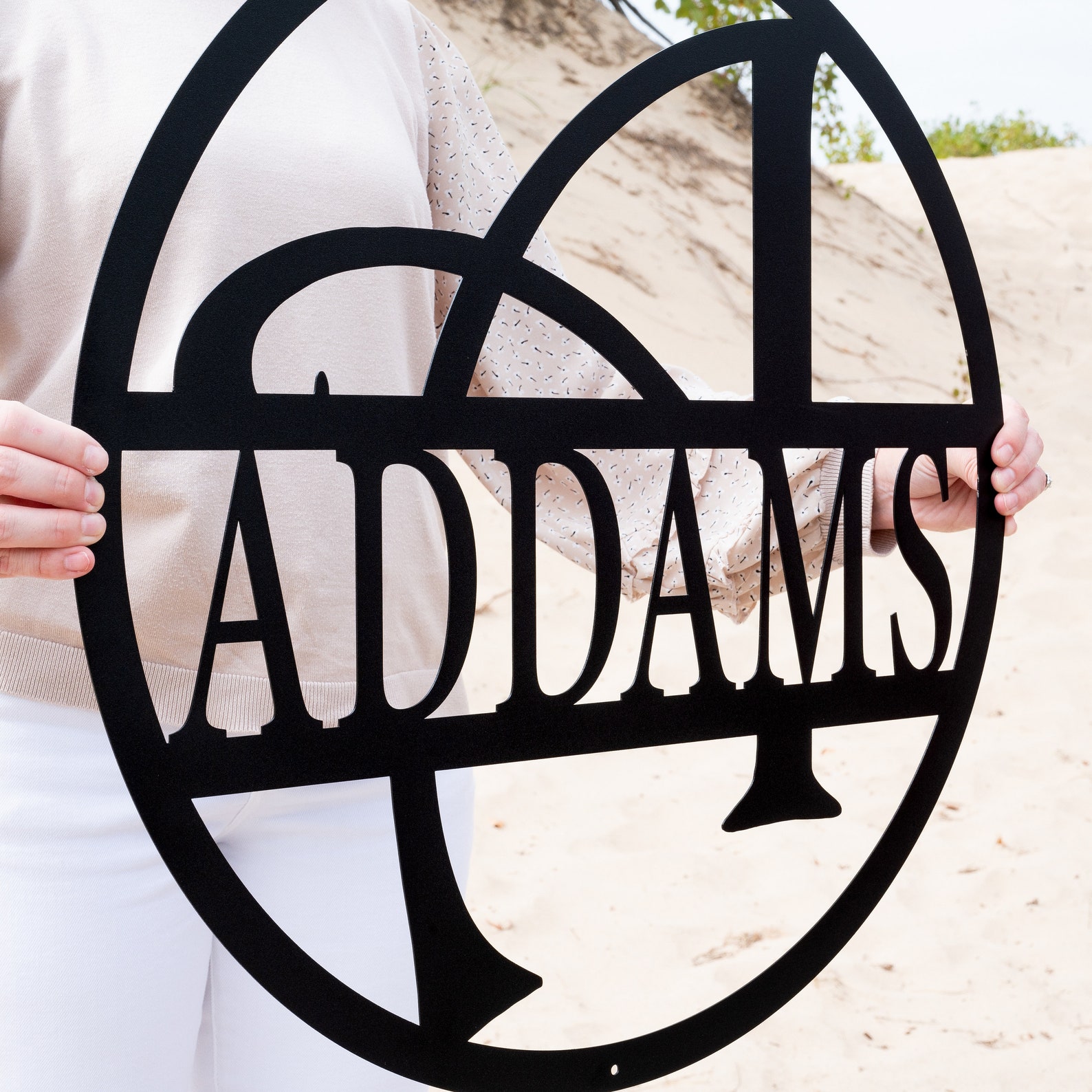 Custom Metal Last Name Letter Signs | Monogram Wall Decor | Metal Wall ...