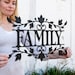 Metal Family Sign Metal Family Wall Decor Family Wall Art Family Wall ...