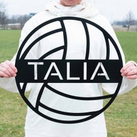 Volleyball Locker Sign Template, Volleyball Locker Decorations, Travel ...