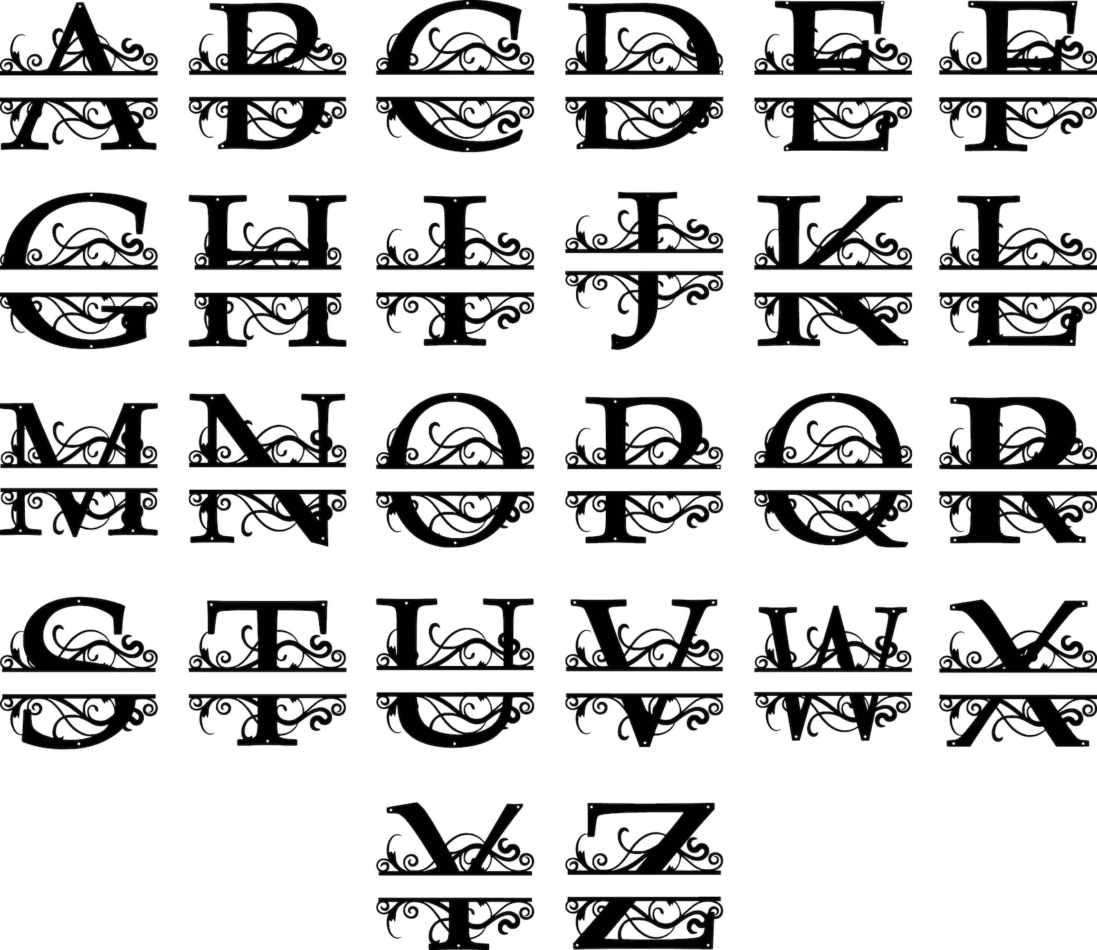 Custom Metal Signs Monogram Wall Decor Metal Wall Art - Etsy