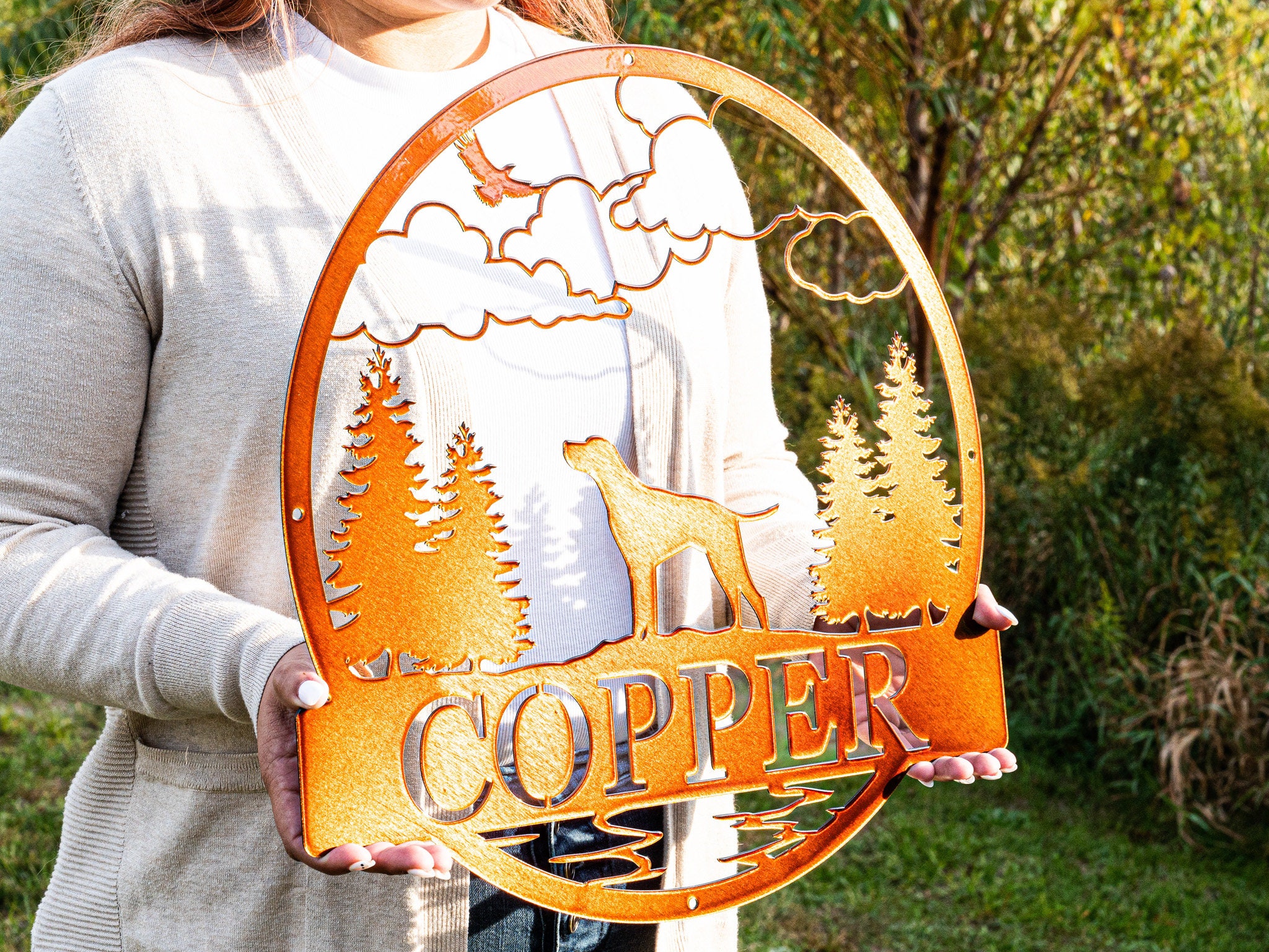 Custom Dog Decor | Metal Dog Sign | Dog Lovers Wall Art | Indoor ...