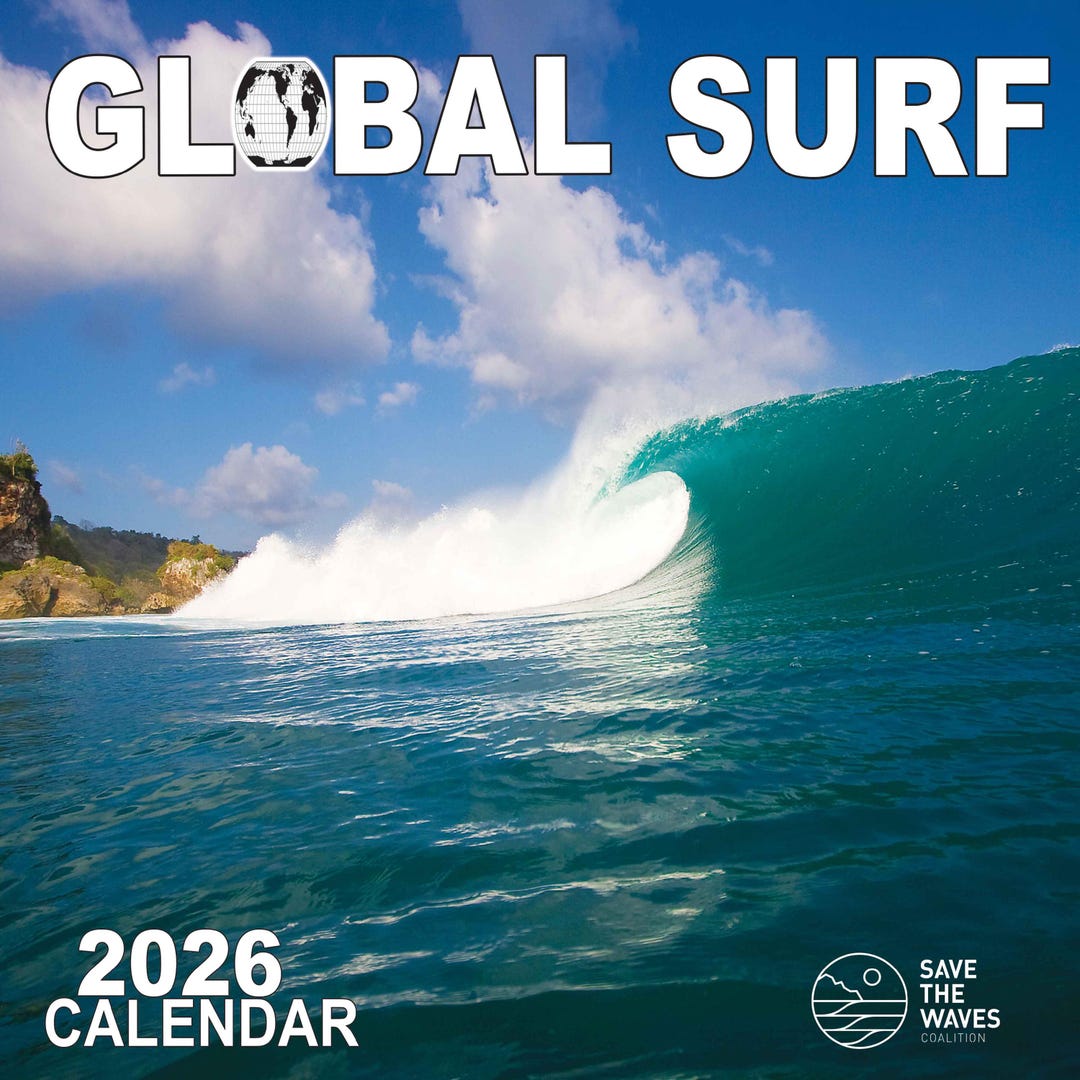 GLOBAL SURF 2026 CALENDAR - Etsy