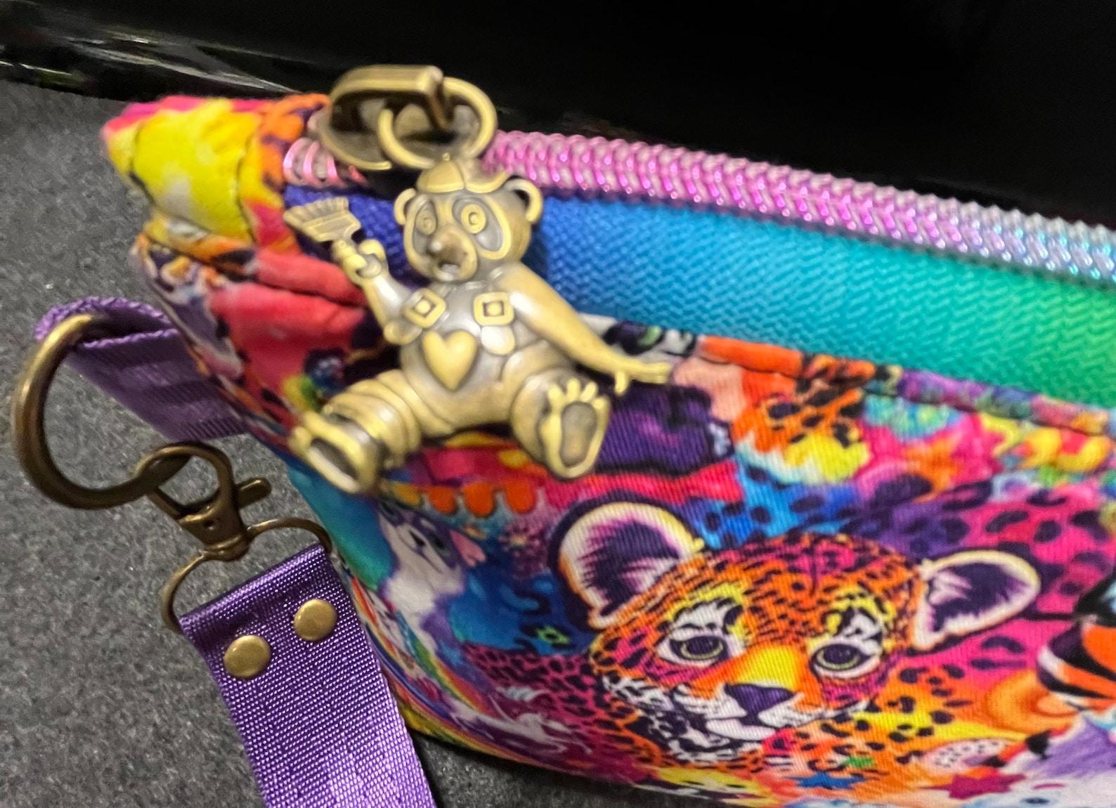 Lisa Frank 80's 90's Rainbow Polar Bears Tiger - Etsy