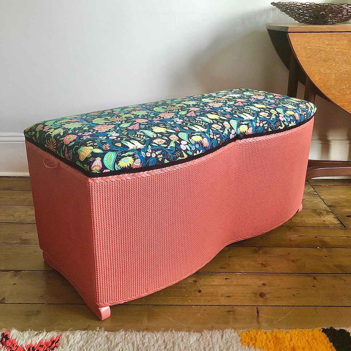 Lloyd Loom Wicker LARGE Storage Trunk Bed Box Bedding | Etsy UK