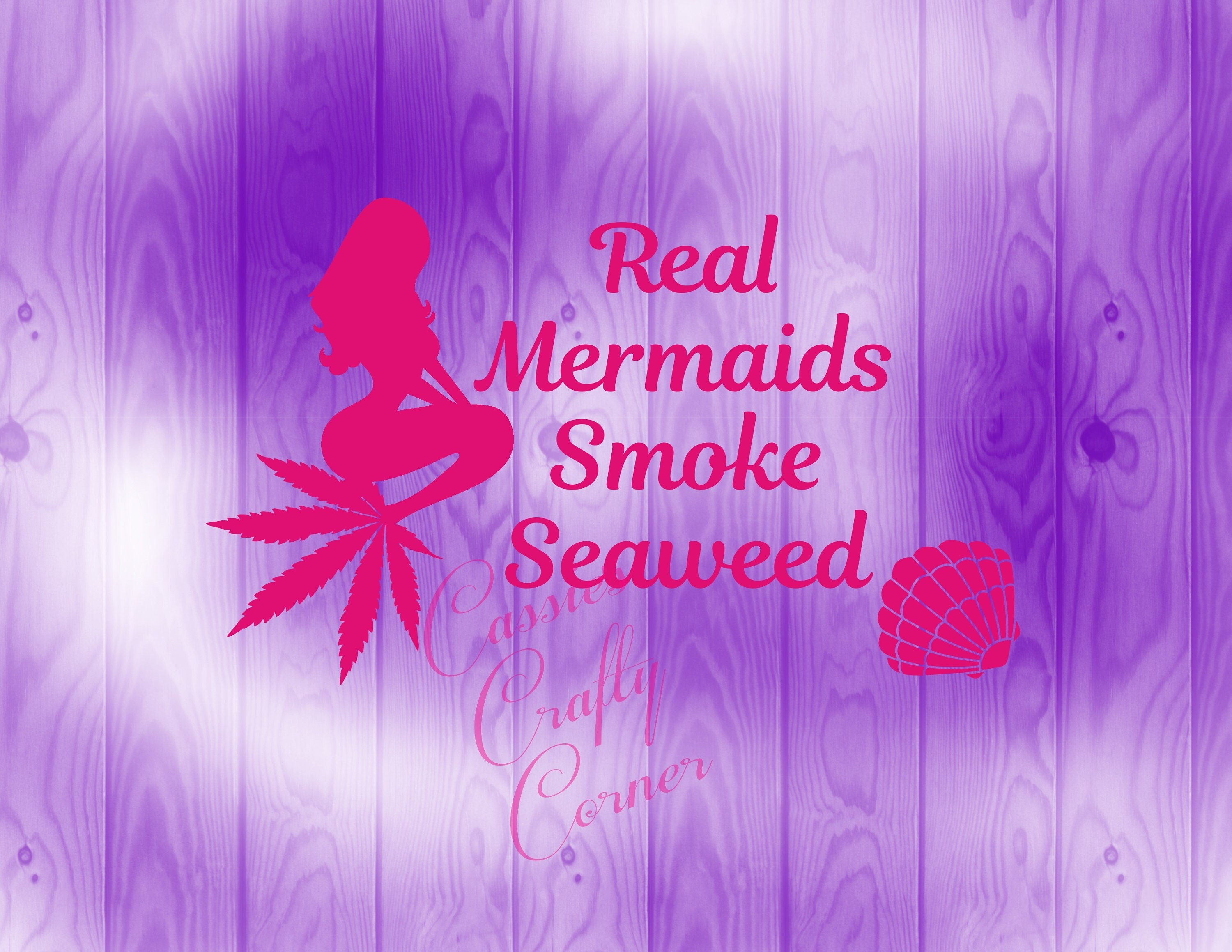 Real Mermaids Smoke Seaweed Png Svg - Etsy