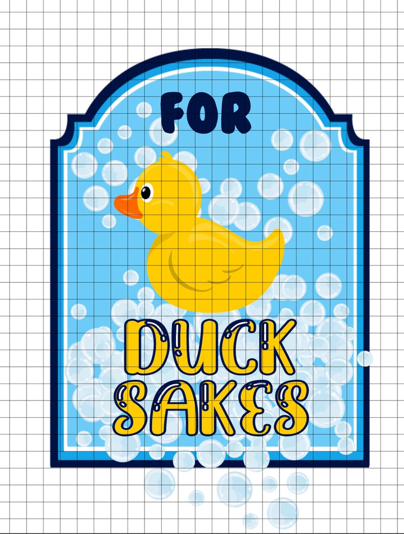 For Duck Sakes Png High Resolution - Etsy