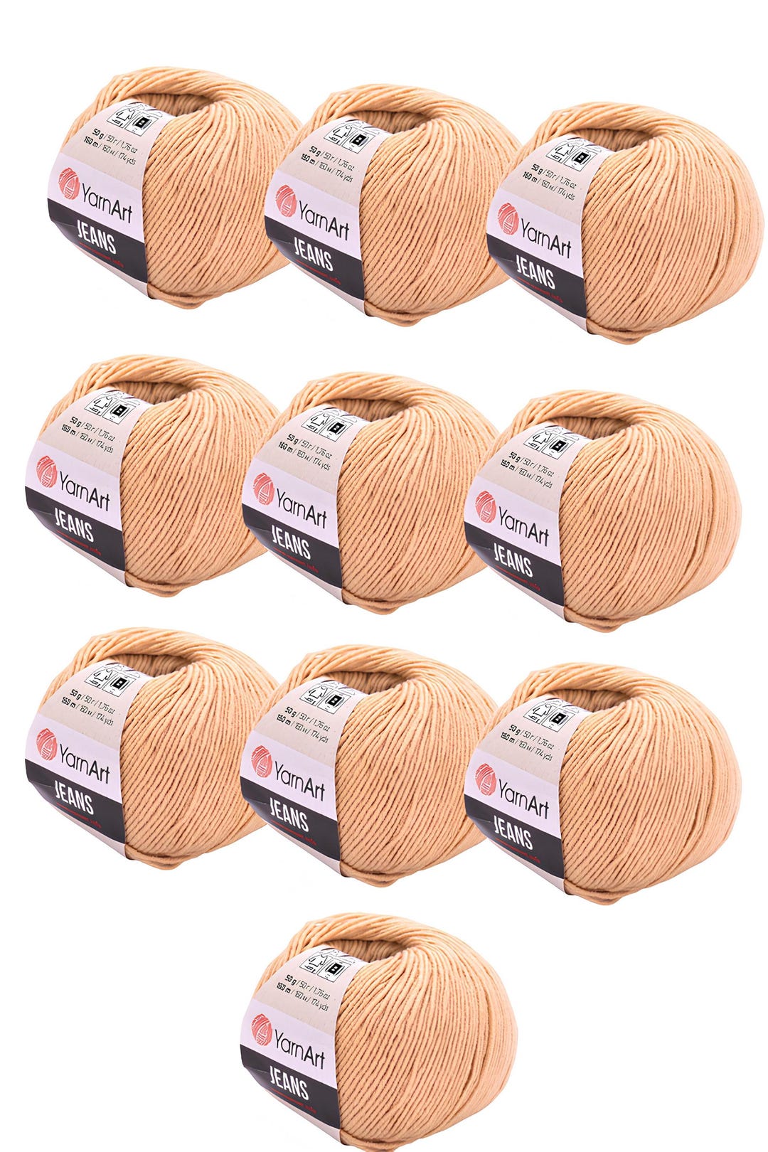 Yarn Bundle-10 Pcs Yarn Pack for Punch Needle No:07,amigurumi Yarn ...