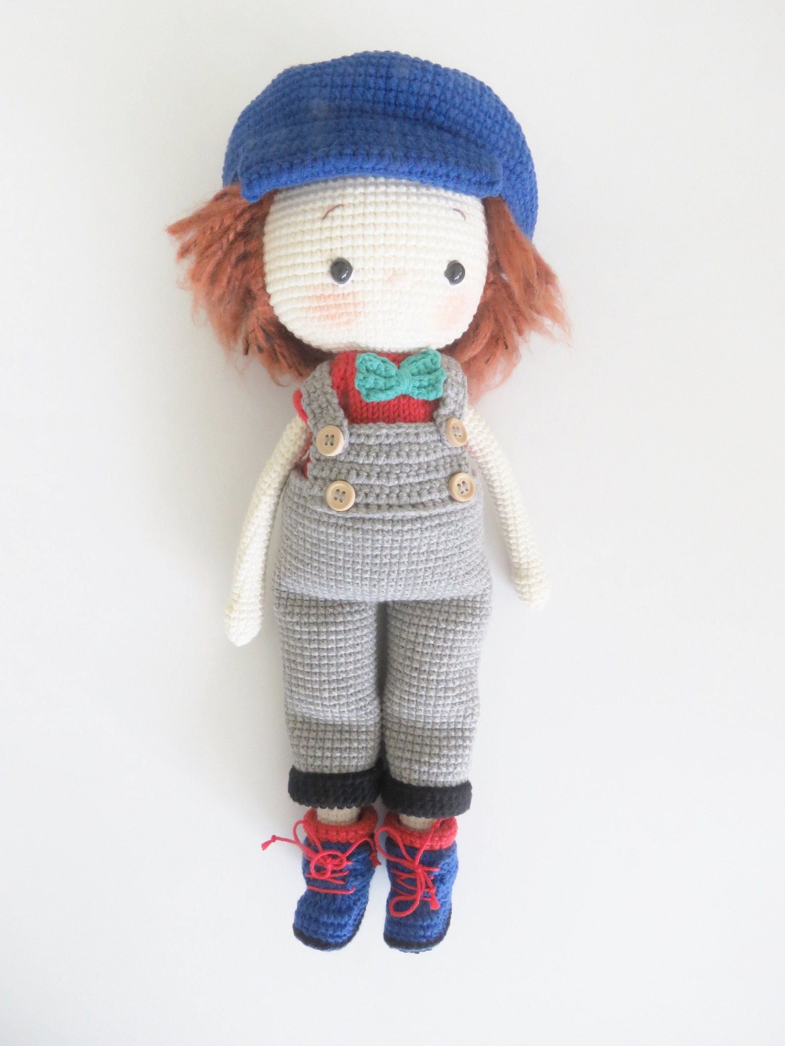 Amigurumi Norman Dollhandmade Knitted Crochet Dollgift Doll - Etsy