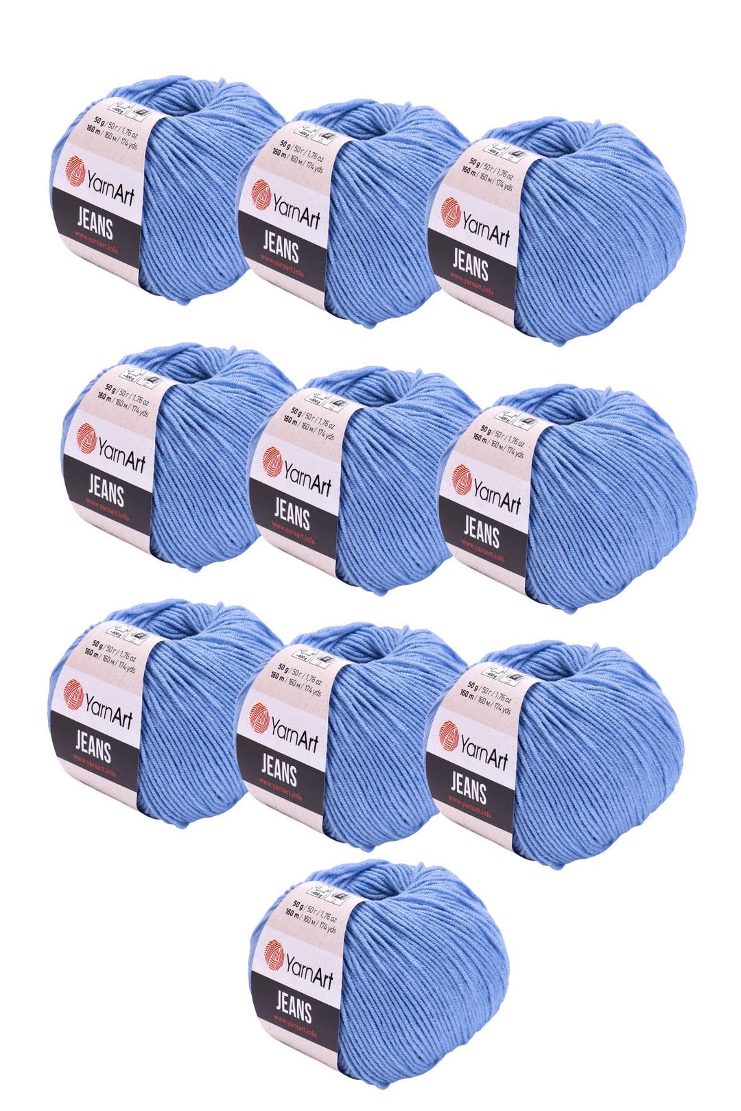 Yarn Bundle-10 Pcs Yarn Pack for Punch Needle No:15,amigurumi Yarn ...
