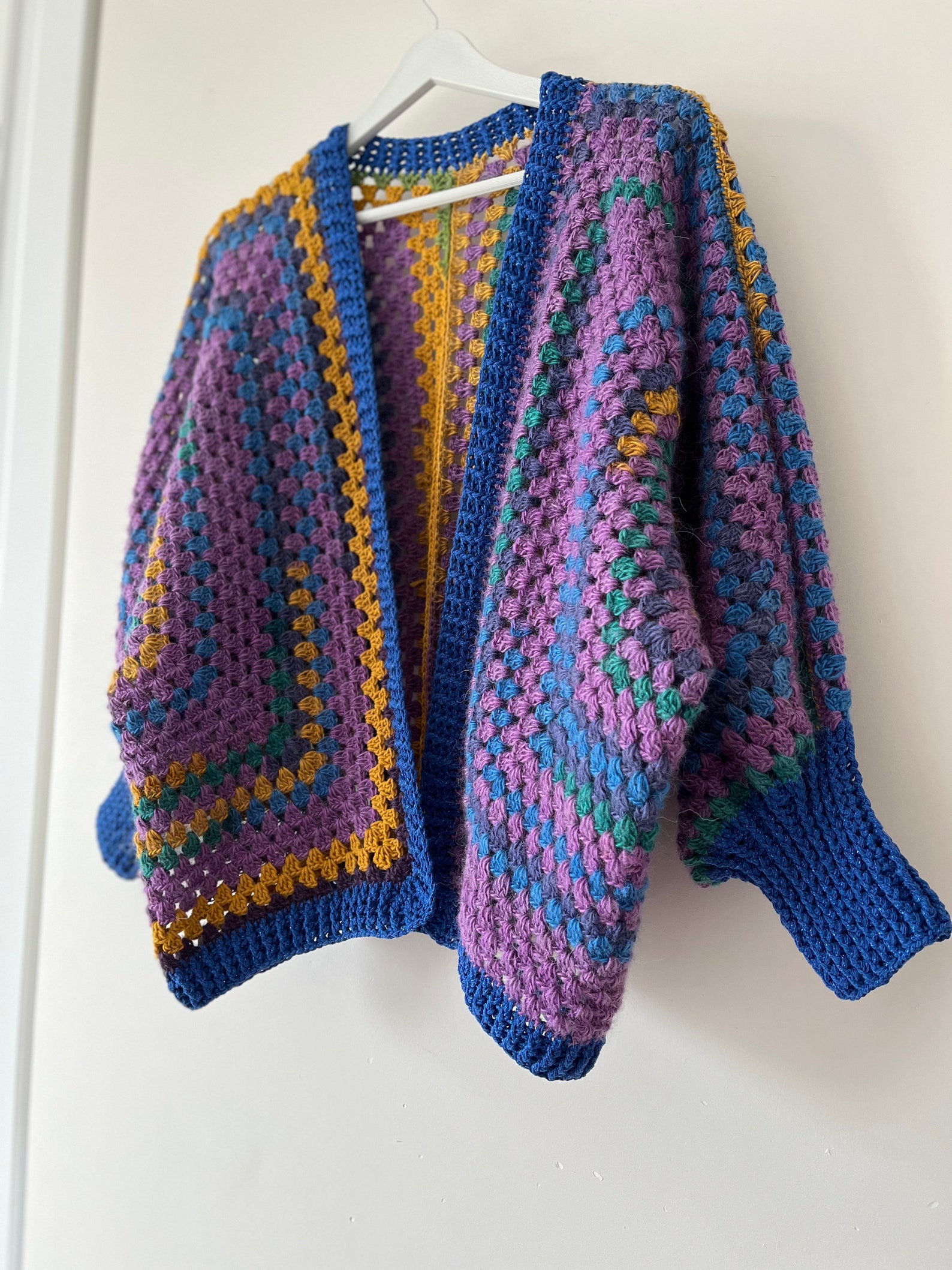 Crochet Hexagon Jacketwomen Handmade Cardigan handmade - Etsy