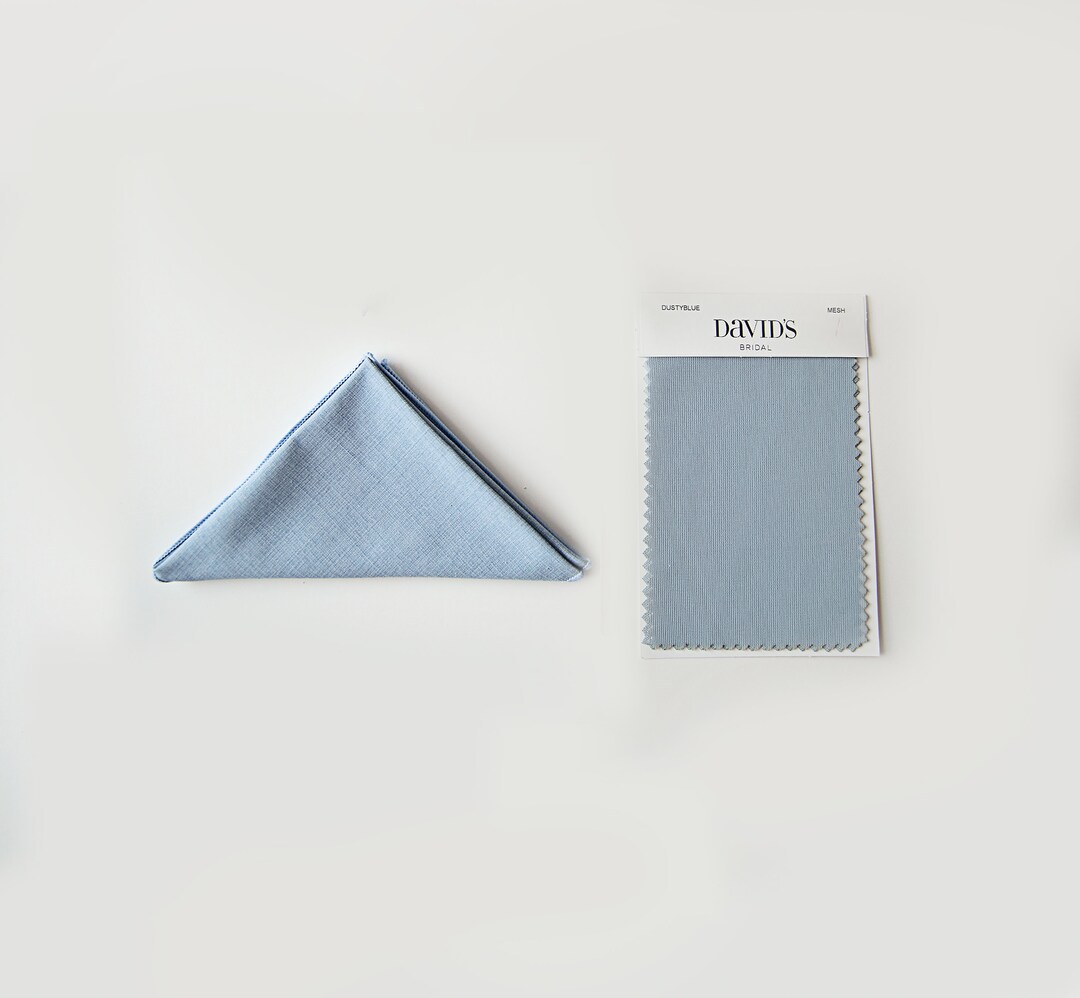 Dusty Blue Pocket Square for Men Perfect Christmas Gift for Dad ...