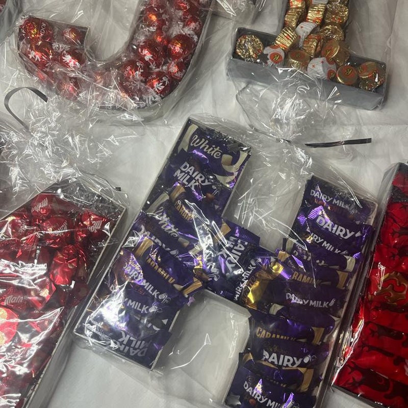 Chocolate Letters - Etsy UK