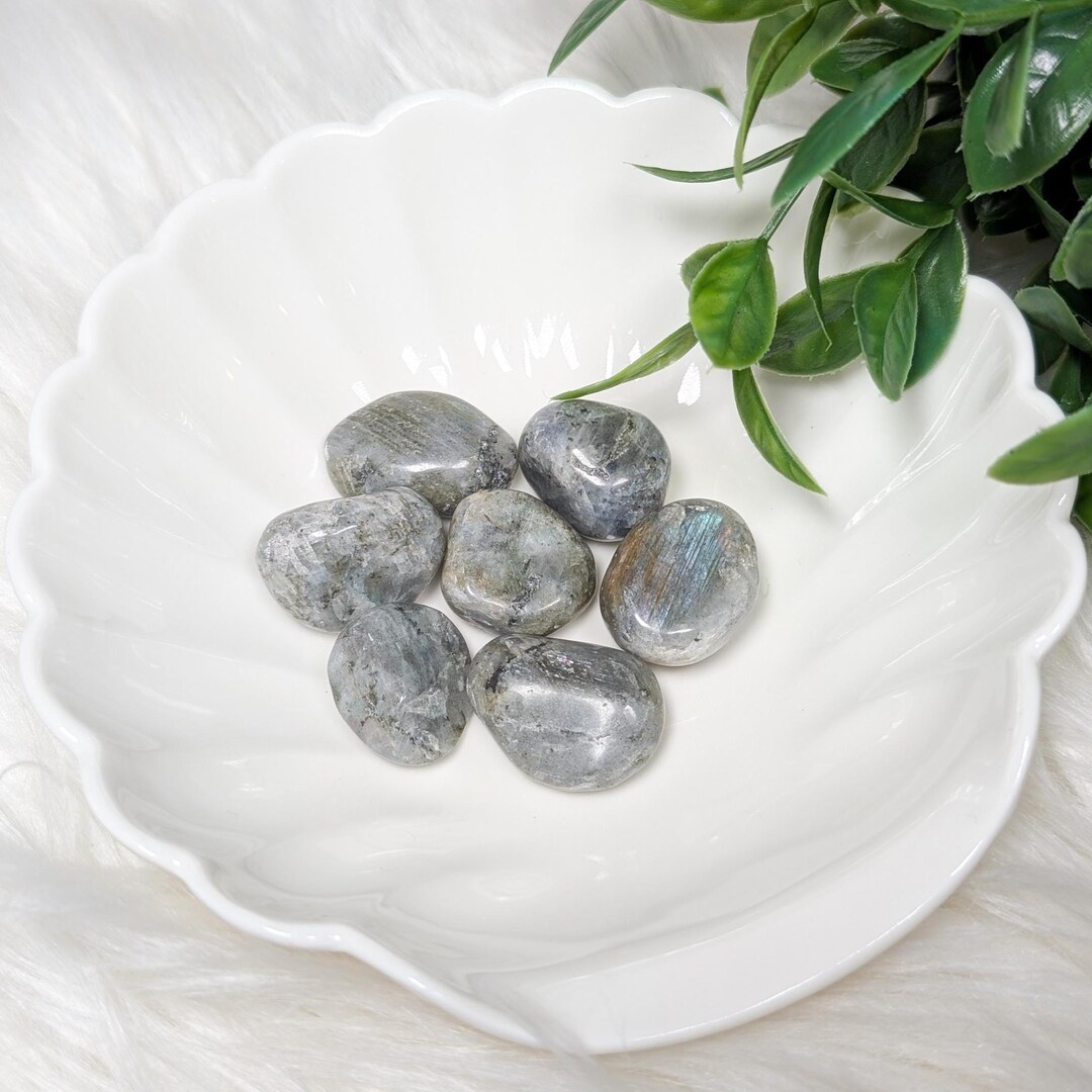 Light Grey Labradorite Tumble | Crystal | Gemstone | Healing ...