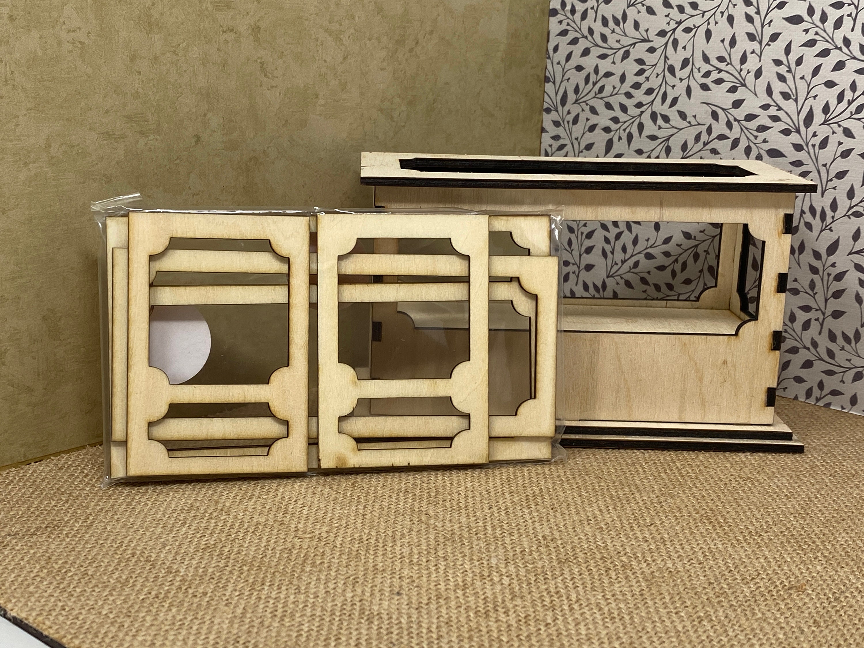 Unfinished Store Display Case - Etsy