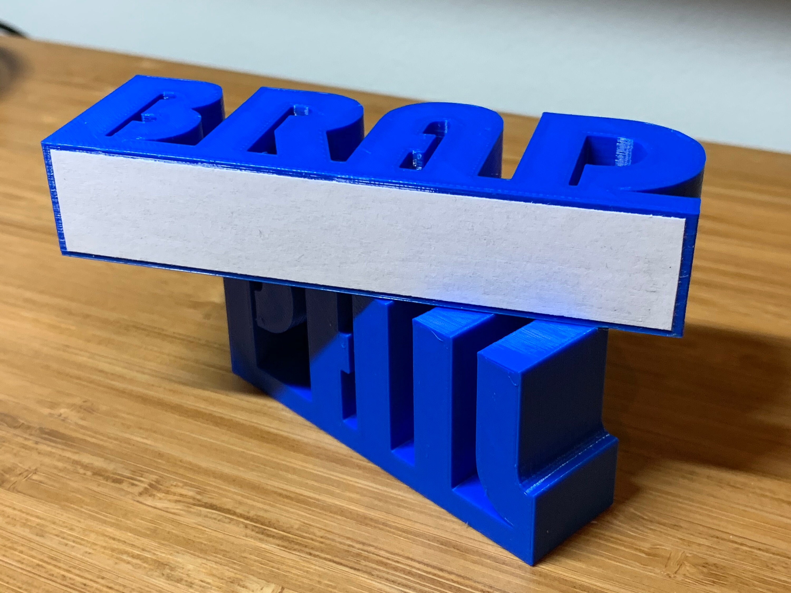 Custom 3D Printed Name Tag - Etsy