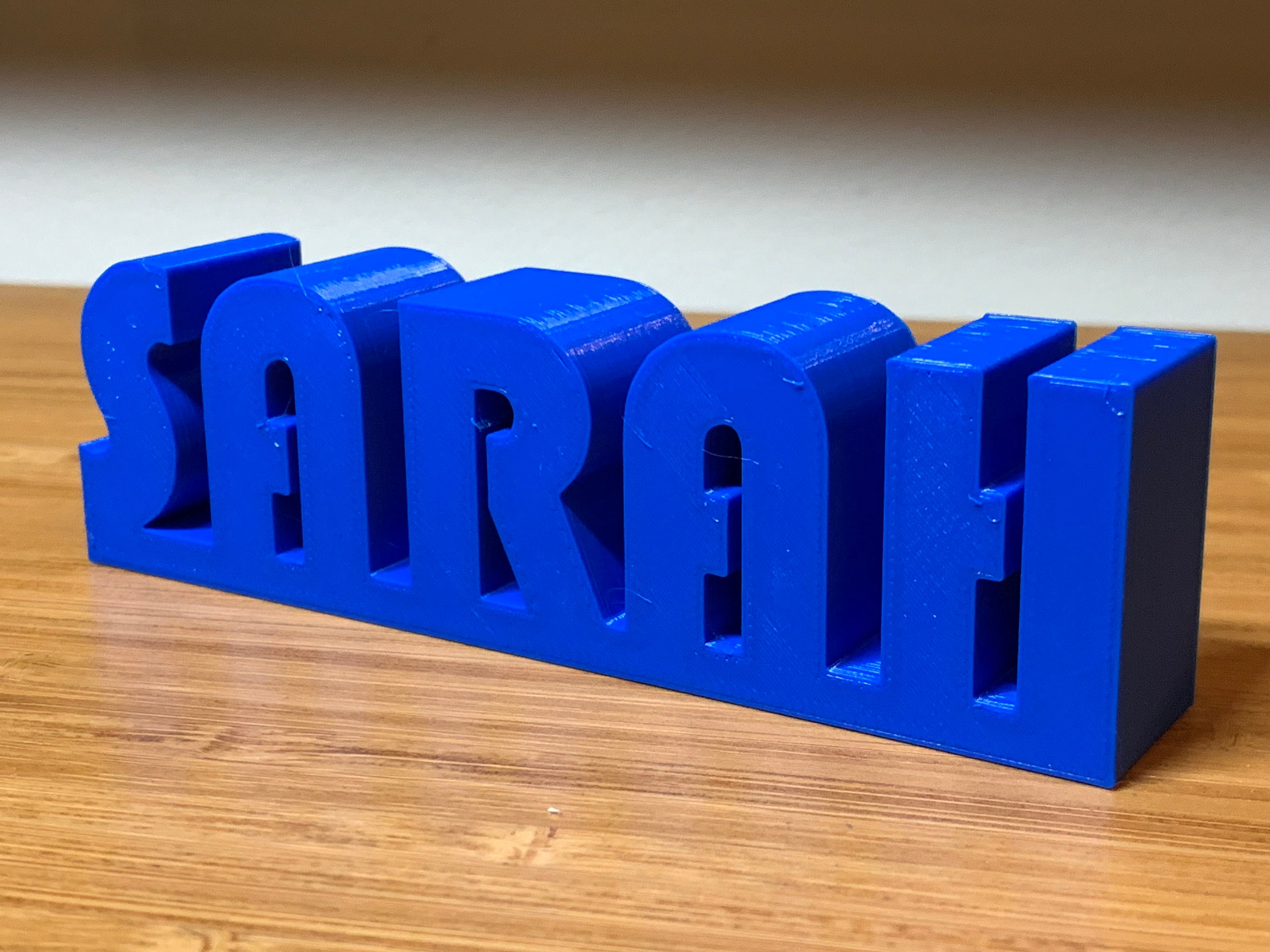 Custom 3D Printed Name Tag - Etsy