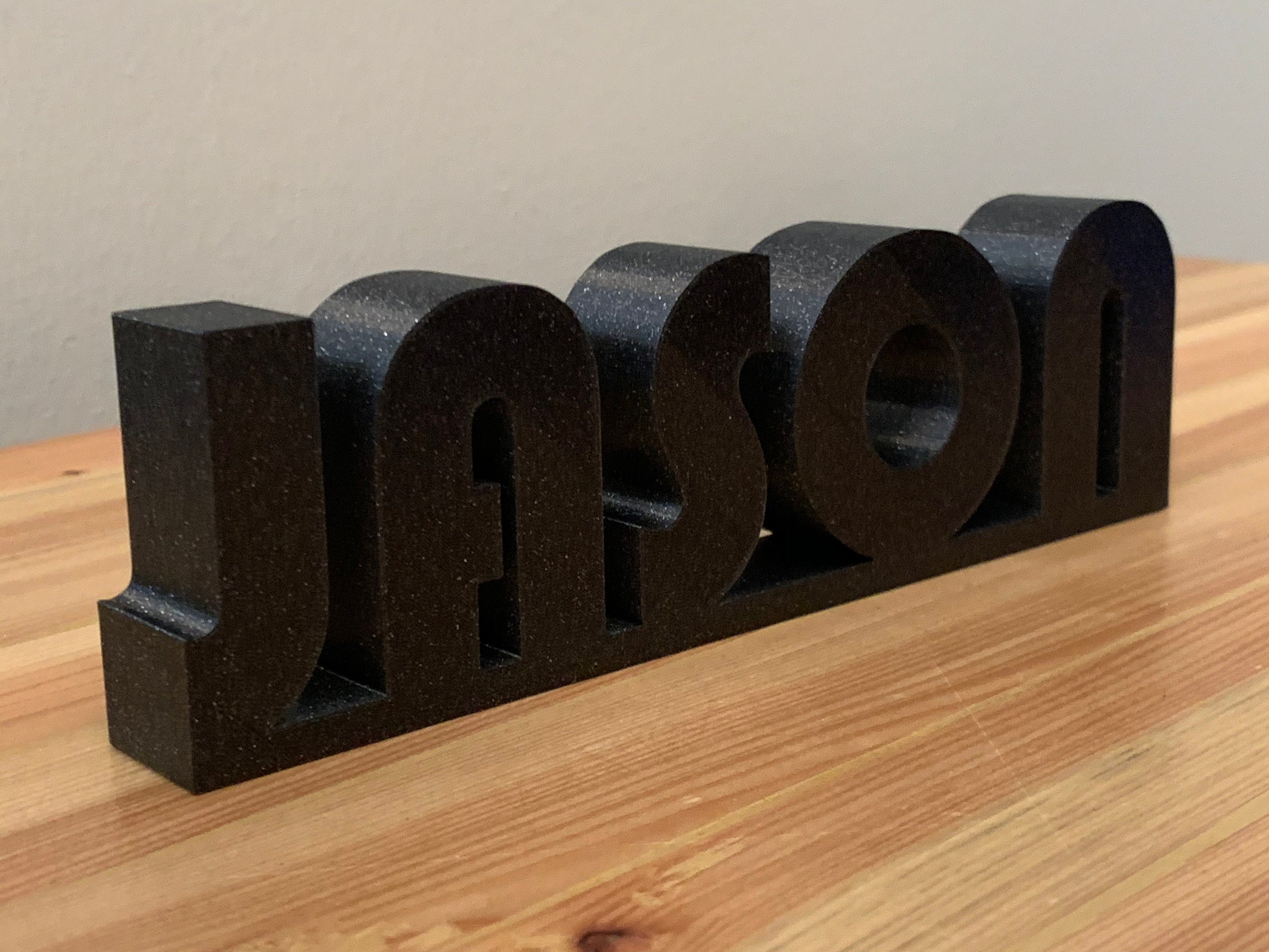 Custom 3D Printed Name Tag - Etsy