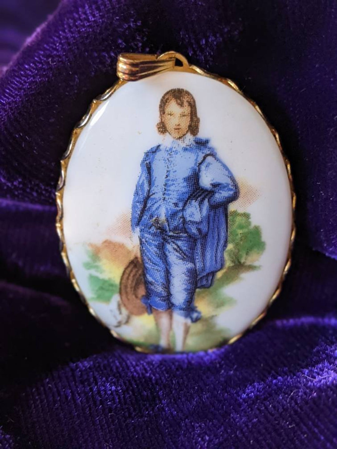 The Blue Boy, Blue Boy Drop. - Etsy