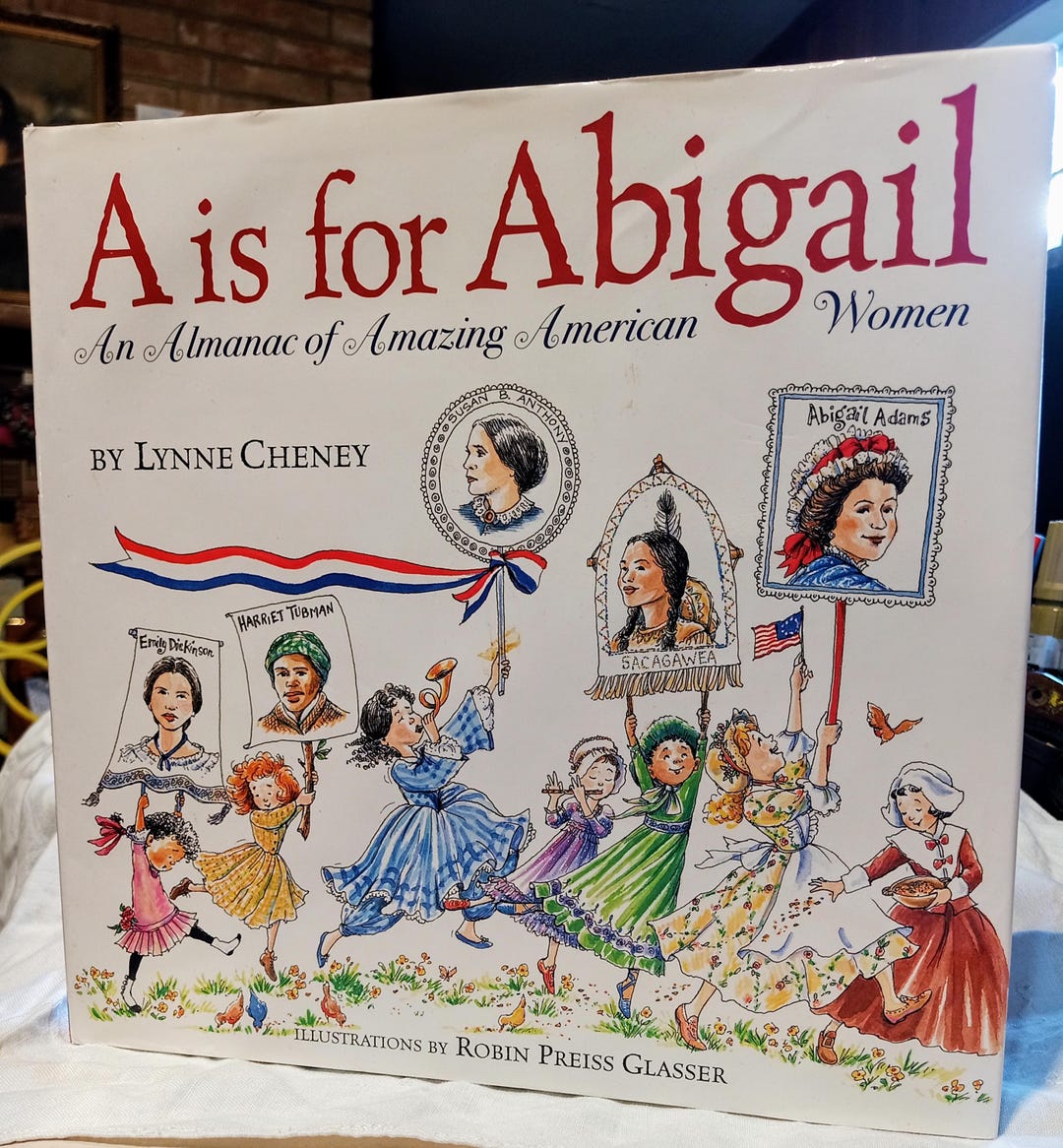 Book, A is for Abigail, and Almanac of Amazing American Women, 2003 - Etsy