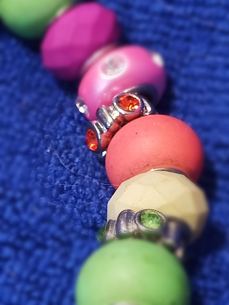 Bracelet, Multi Colored and Bright - Etsy