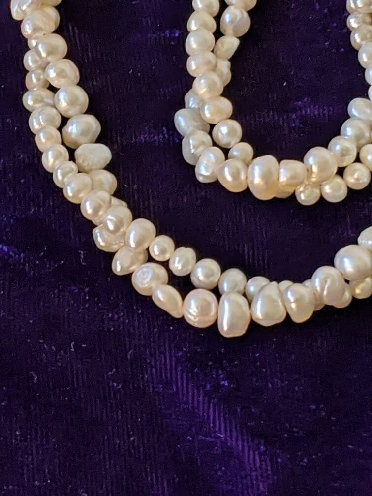 Necklace,freshwater Double Strand Pearls, Freshwater Pearls, Double Strand Pearls, Pearls ...