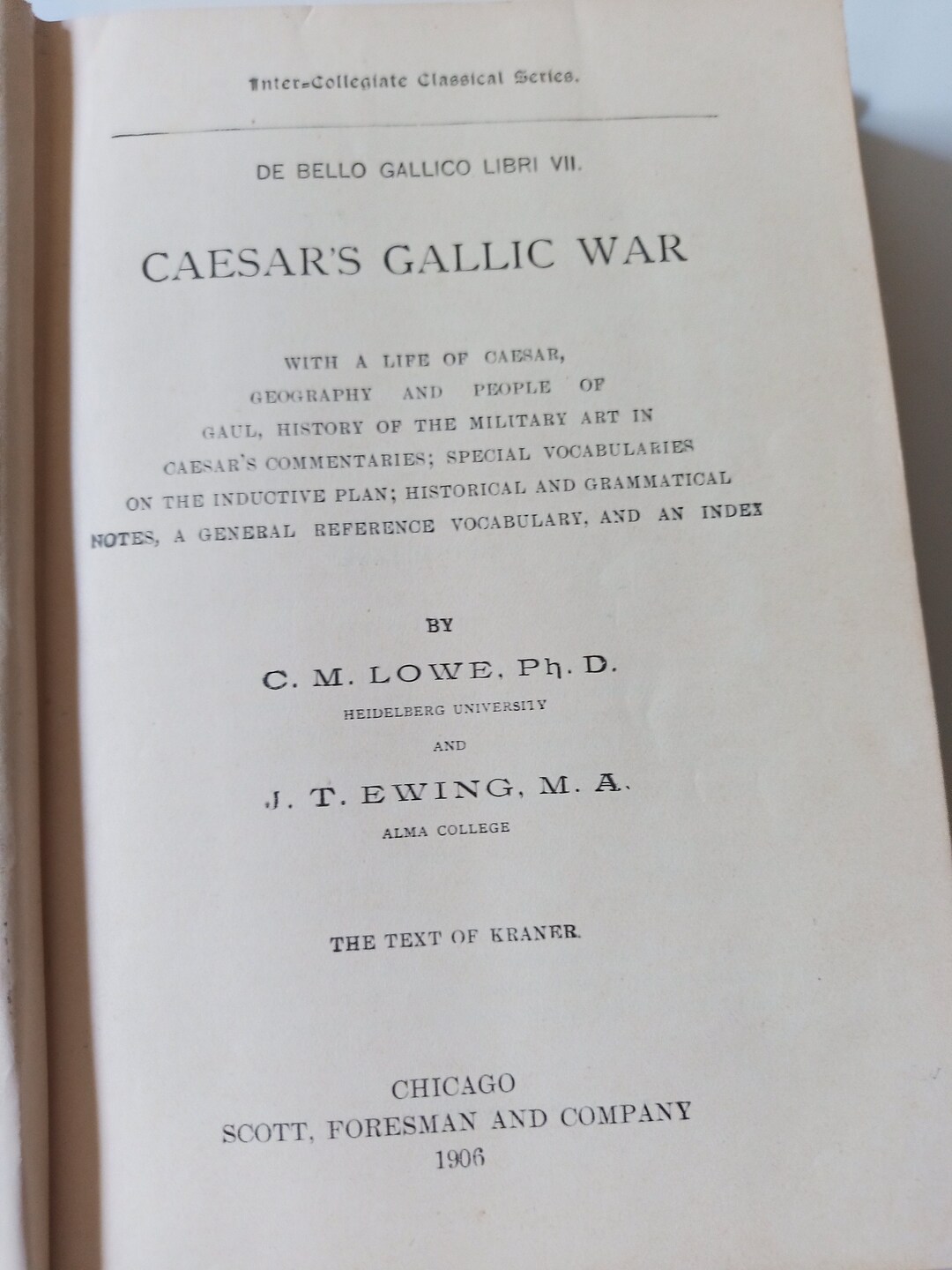 Caesars Gallic War the Latin Primer - Etsy