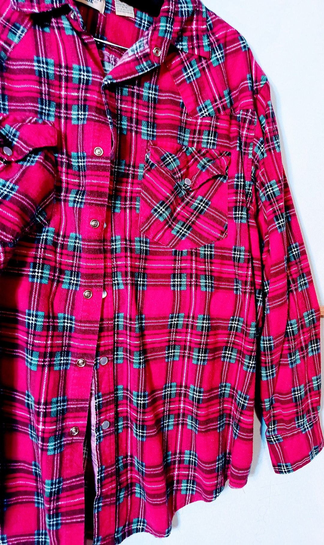 Cowboy Shirt,plaid Flannel Cowboy Style. - Etsy