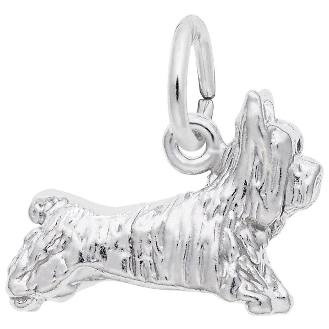 Sterling Silver Dog Charms - Dalmatian, Setter, Yorkshire Terrier, Old ...