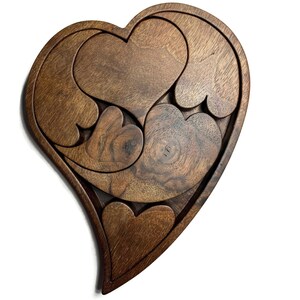Heart Tray Puzzle - Etsy