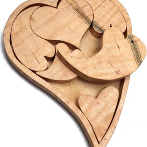 Heart Tray Puzzle - Etsy