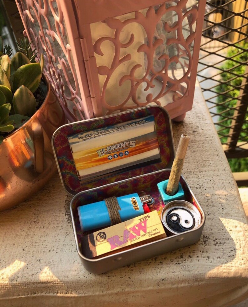 Yin Yang Joint Kit Stoner Kit Stoner Stash Box Stoner - Etsy