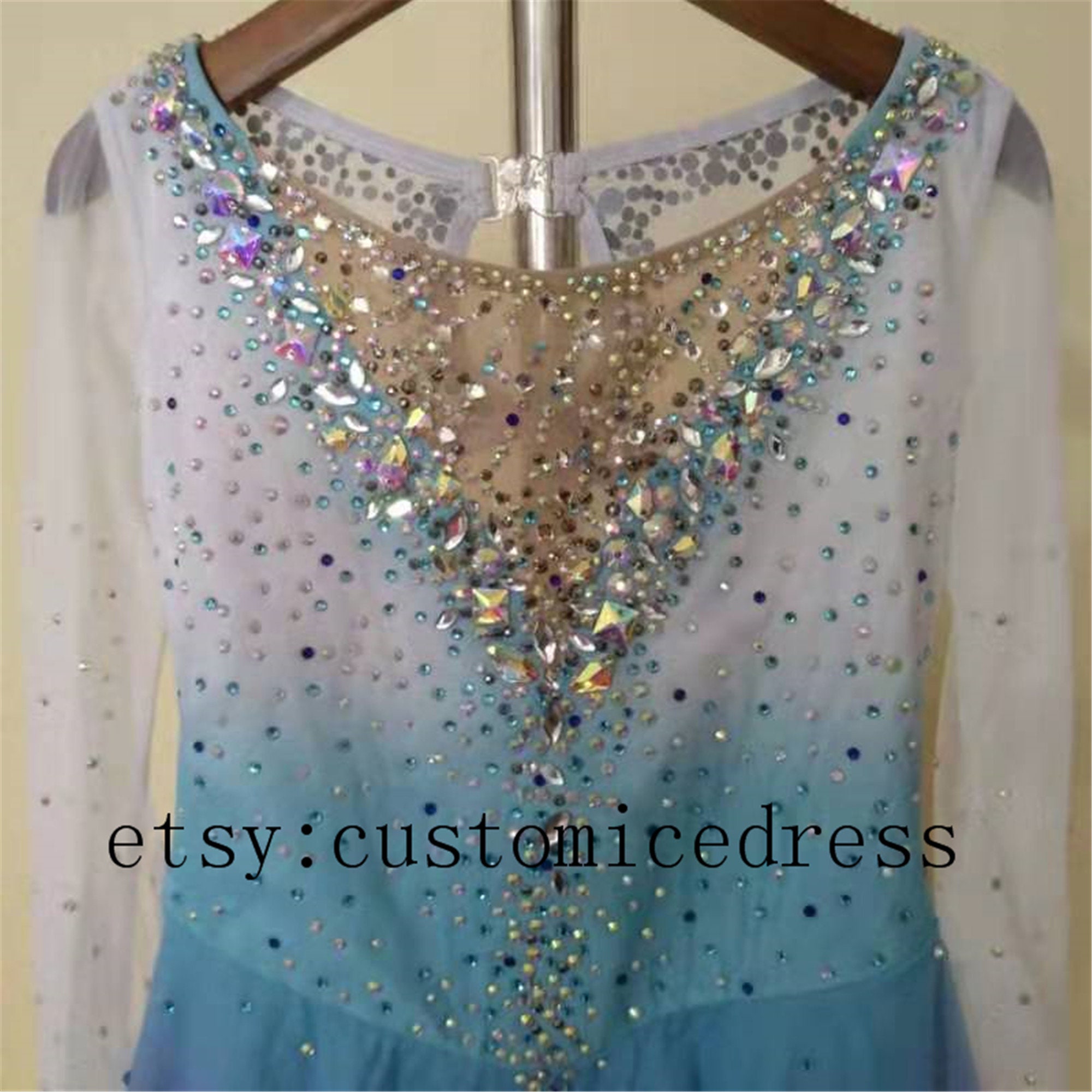Women Competition Ice Skating Dress for Girls Custom Ice Skating ...