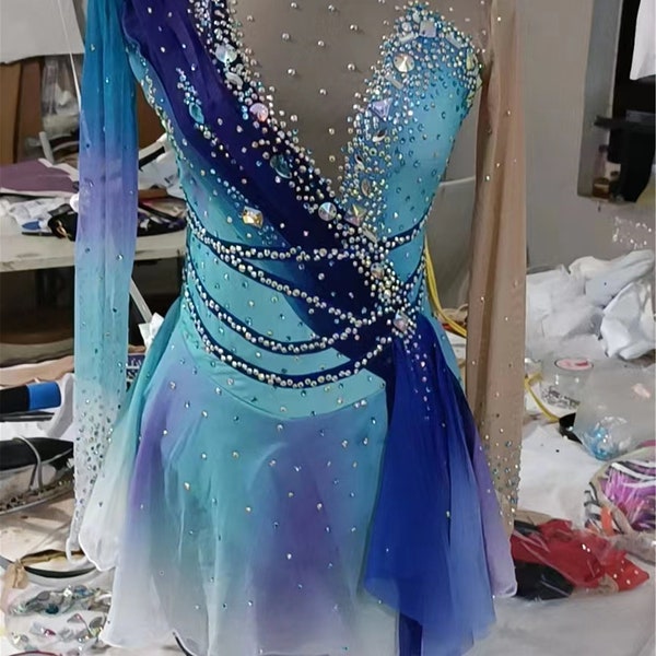 Custom Figure Skating Dress - Etsy
