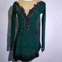 Customizable Figure Skating Dress: Bespoke Ice Dance Competition ...