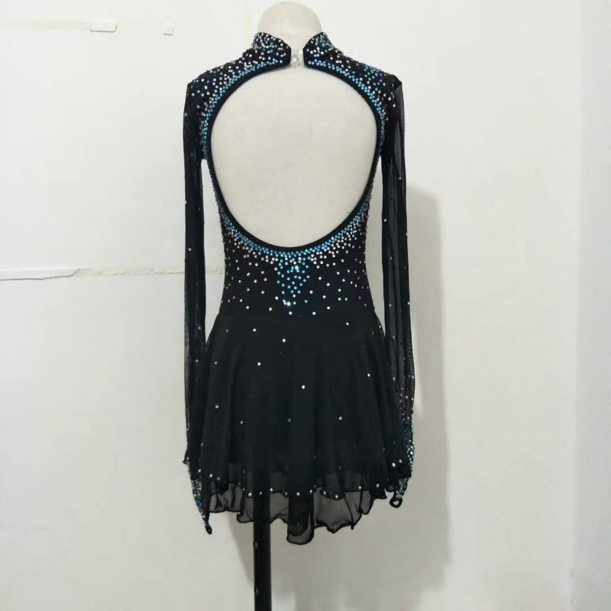 Custom Ice Skating Clothes for Women Dance Dress Competition Spandex ...