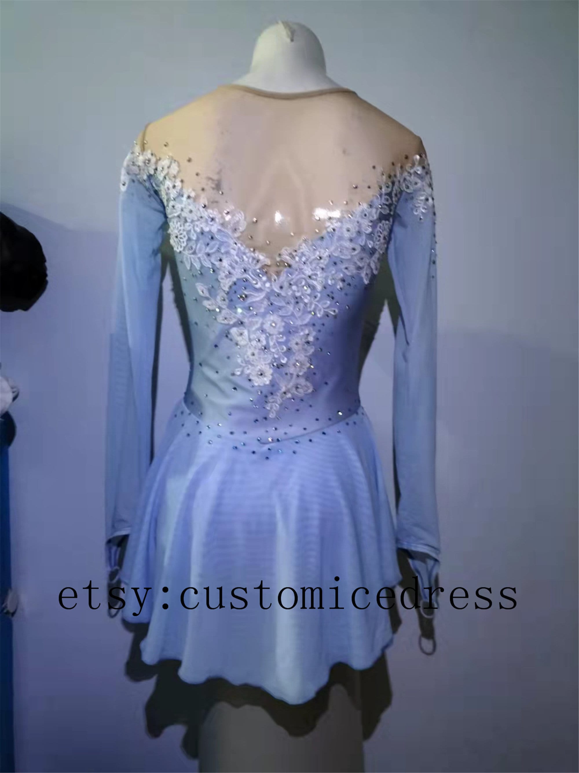 Girls Competition Ice Skating Dress for Women Custom Figure Skating ...